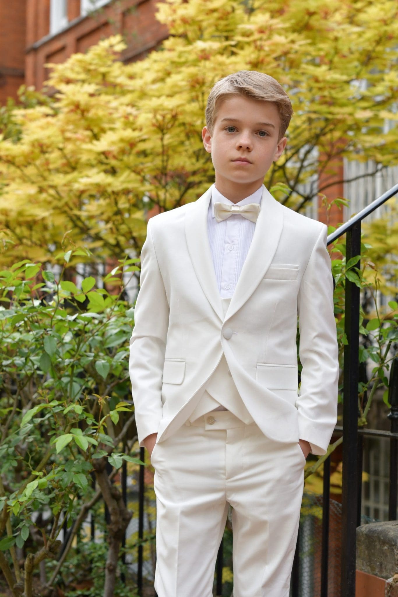Boys 3 Piece Communion Suit By Quinn Harper