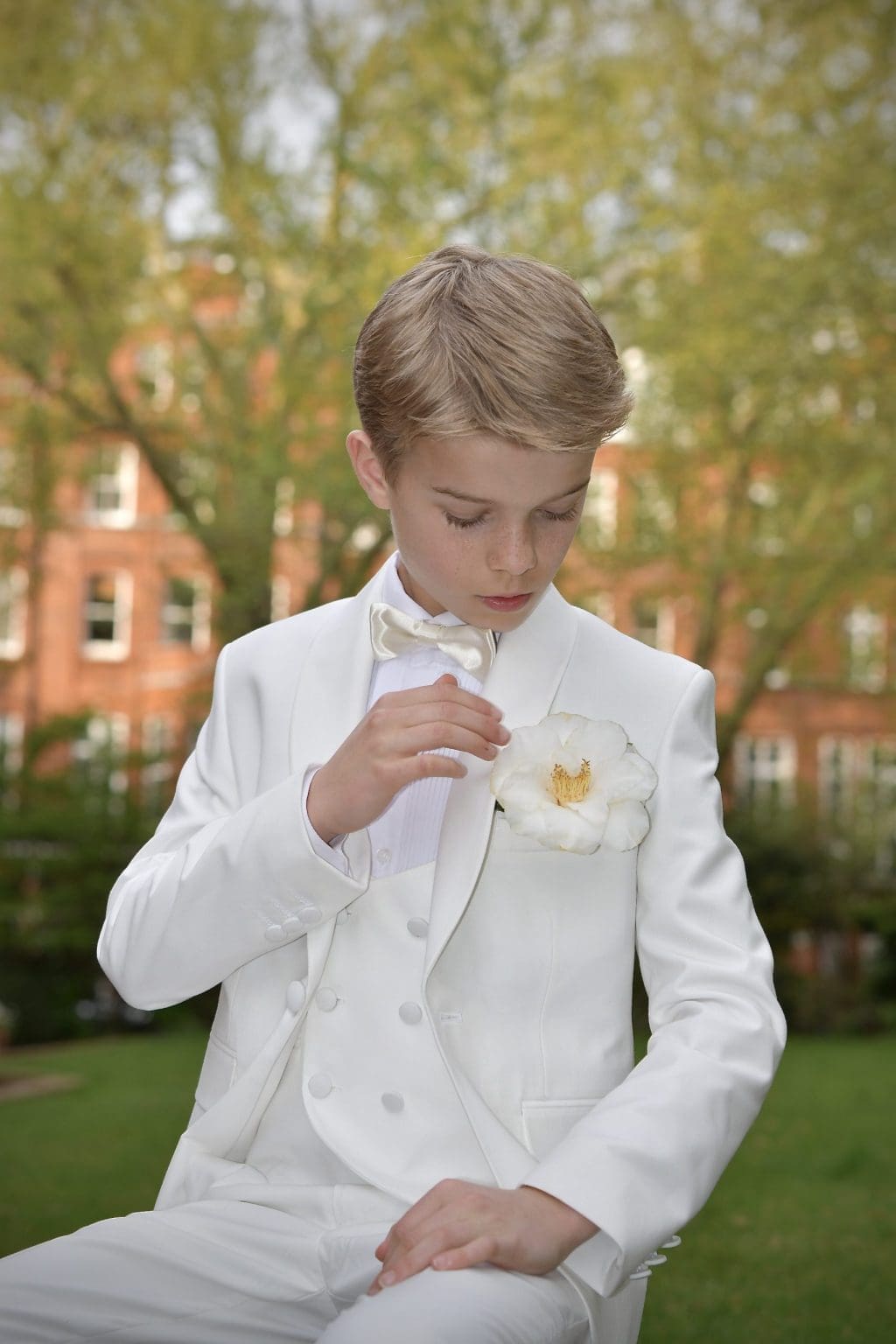 Boys 3 Piece Communion Suit By Quinn Harper