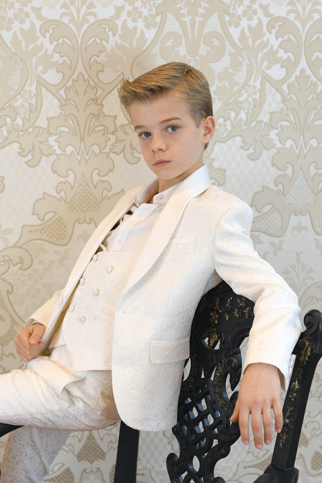 Boys Ivory 3 Piece Communion Suit Archives