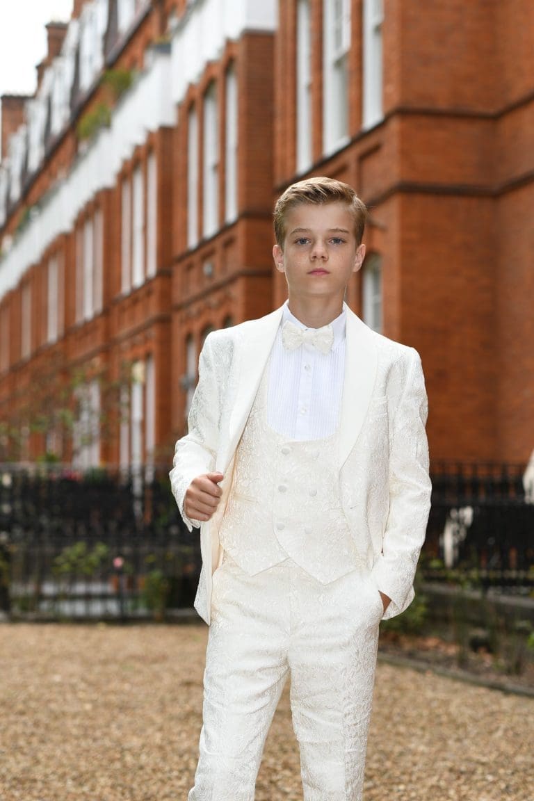 Boys Ivory Communion Suit in the UK